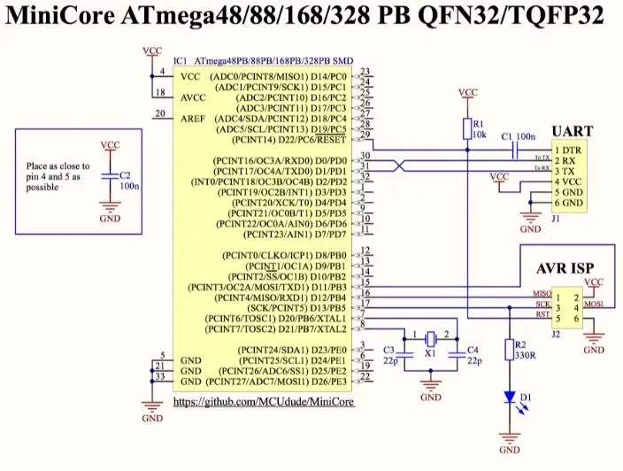 O melhor bootloader no Atmega328PB