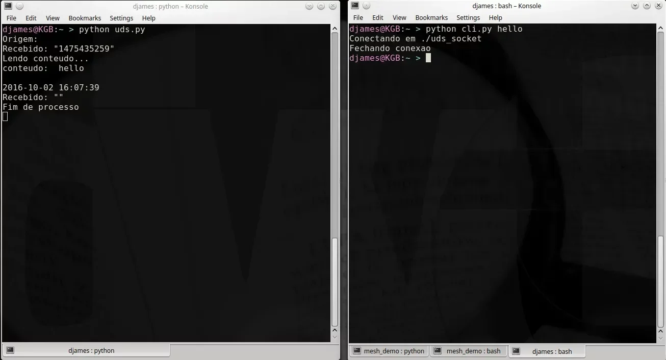 Socket UNIX invés de TCP/IP